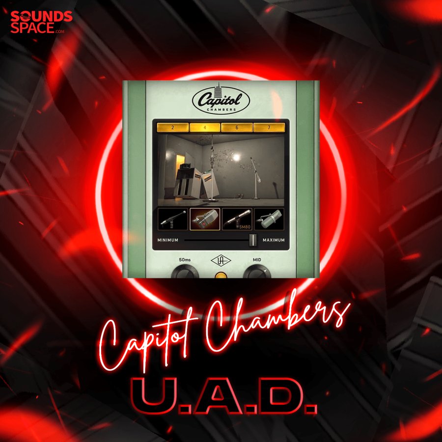 UAD Capitol Chambers, buy UAD Capitol Chambers, UAD Capitol Chambers plugin, SoundsSpace.com